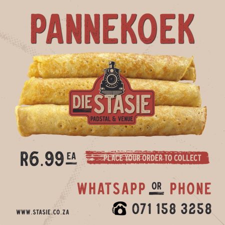 Die Stasie - Padstal & Venue | Our Menu & Promotions